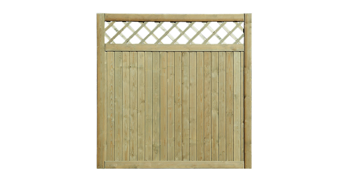 Laudisega aiapaneel 180×180 cm - Baltic Fence